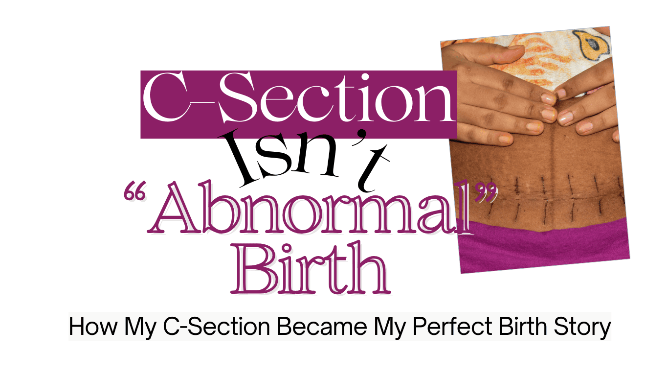 How My C-Section Became My Perfect Birth Story | Lavendercare